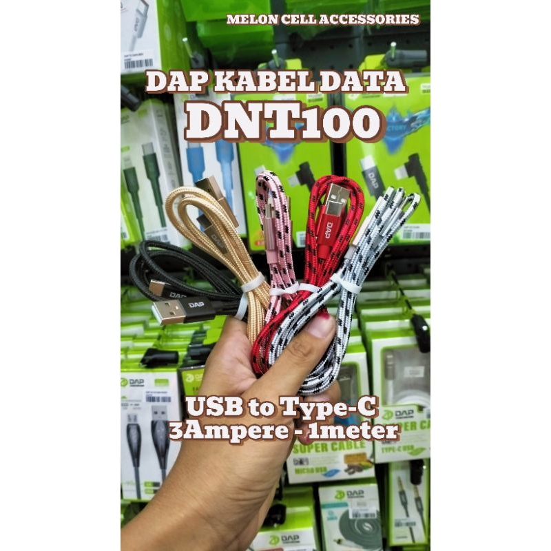 Jual 3620002 DAP KABEL DATA DNT100 - 3AMPERE | Shopee Indonesia