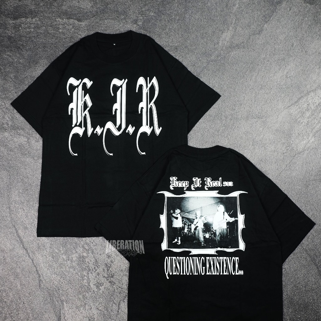 Jual TS KEEP IT REAL - QUESTIONING EXISTENCE BLACK | OFFICIAL ...