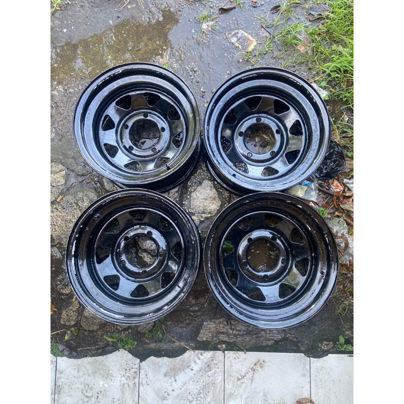 Jual Velg Kaleng R15x7 jimny taft cj7 willys dll | Shopee Indonesia