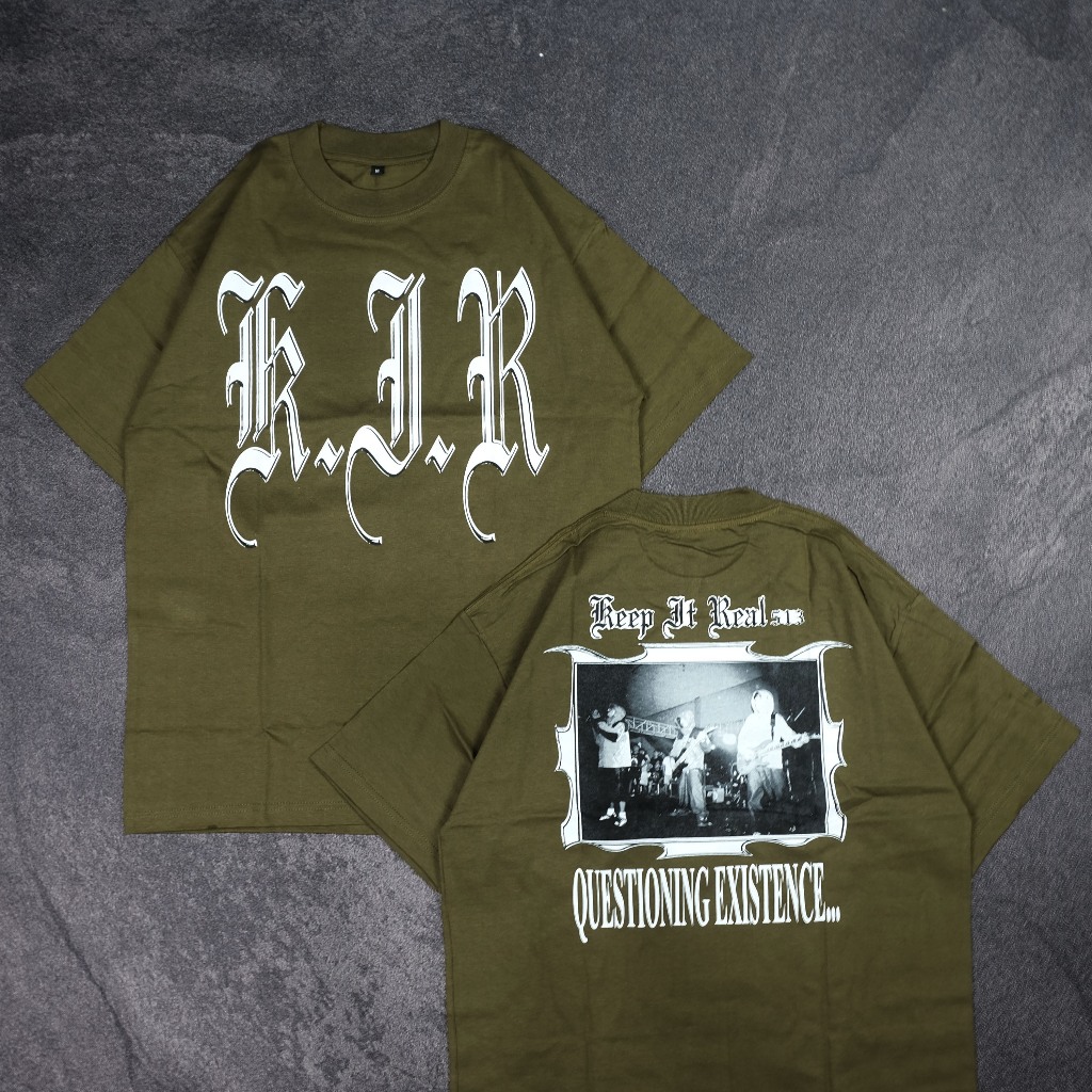 Jual TS KEEP IT REAL - QUESTIONING EXISTENCE OLIVE | OFFICIAL ...