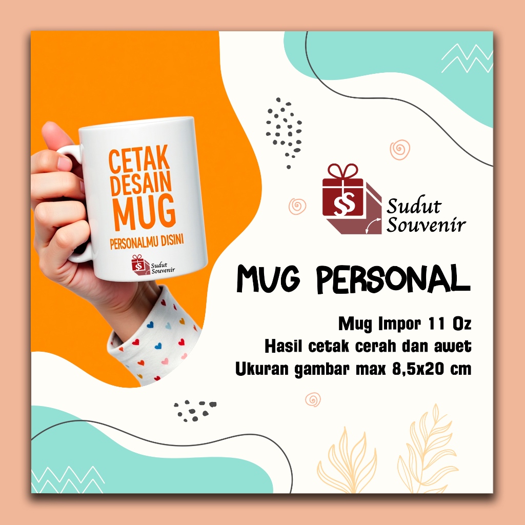 Jual Mug/Gelas Impor Personal Desain Custom (Free Desain Sesuai ...