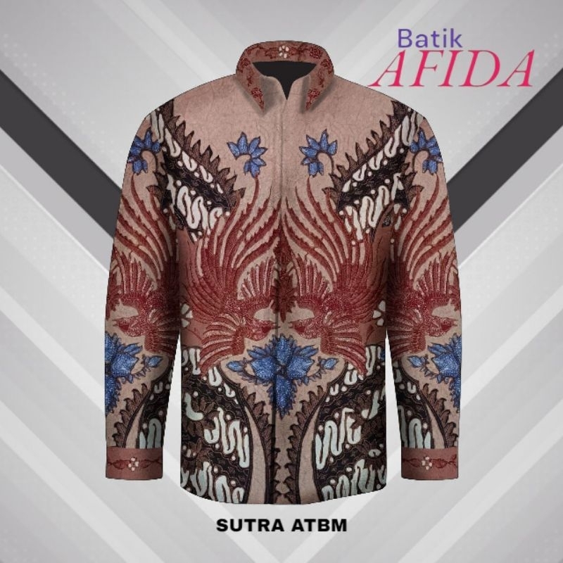 Jual Kain Kemeja Batik Tulis Exclusive Sutra ATBM Baron Asli Full Tulis ...