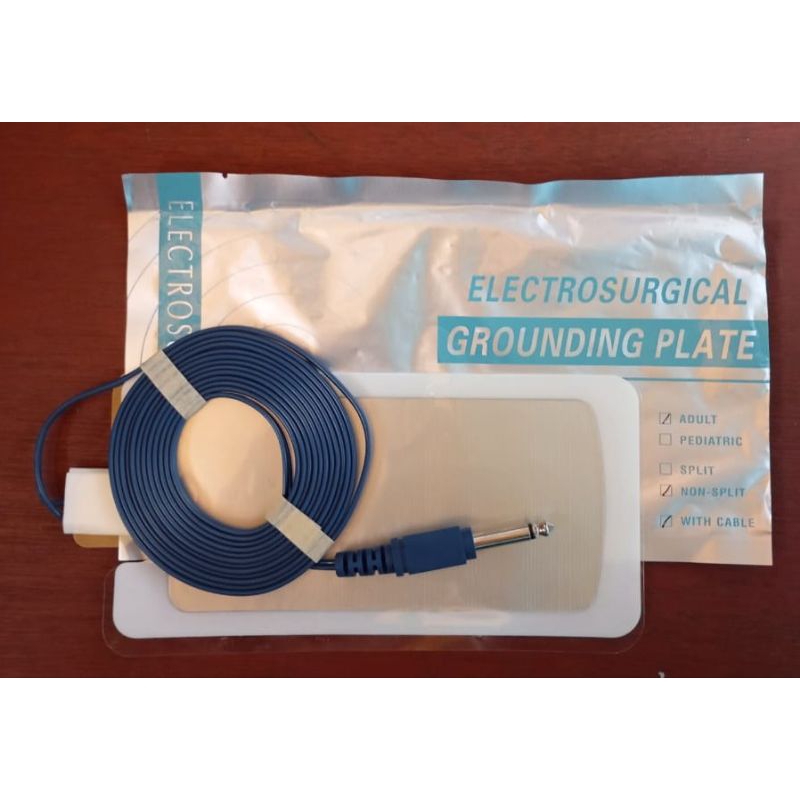 Jual Electrosurgical Grounding Plate / Monopolar Plate With Cable ...