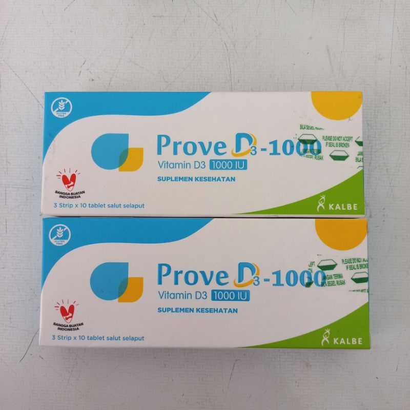 Jual PROVE VITAMIN D3 1000 IU | Shopee Indonesia