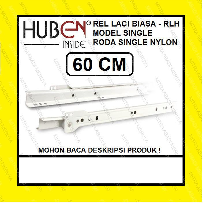 Jual Rel Laci HUBEN 60 cm Putih Drawer Cabinet Slide HUBEN RLH | Shopee ...