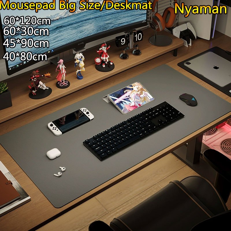 Jual Macaron Mousepad Big Size Deskmat Alas Meja Mouspad Komputer PU ...