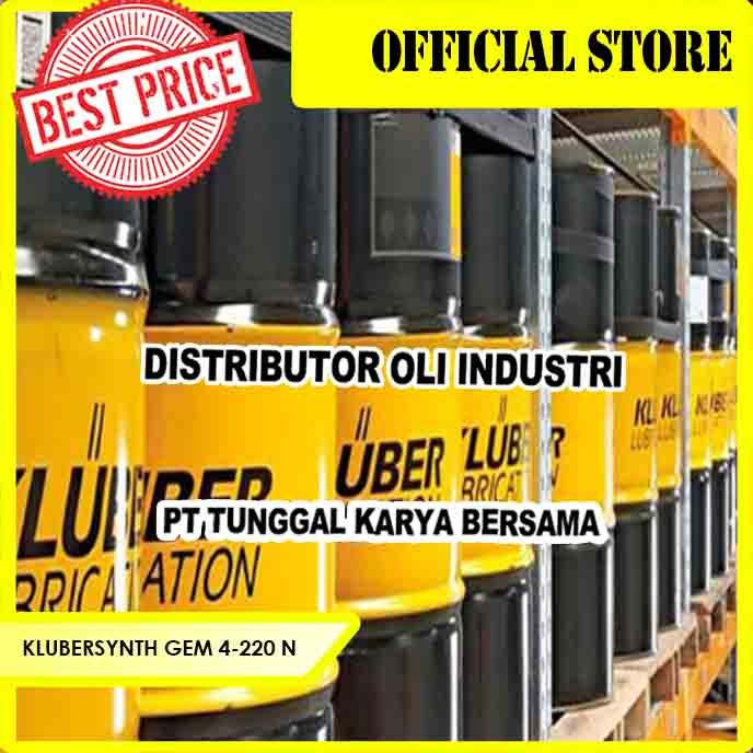 Jual KLUBERSYNTH GEM 4-220 N ( Synthetic PAO Gearbox ) | Shopee Indonesia