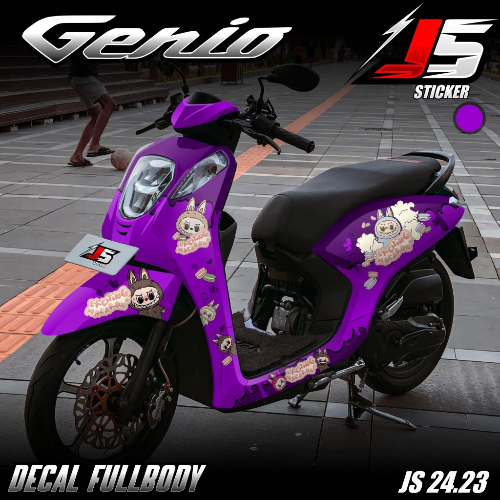 Jual (COD) TERBARU Sticker Decal Full Body Motor Honda Genio 2019 2020 ...