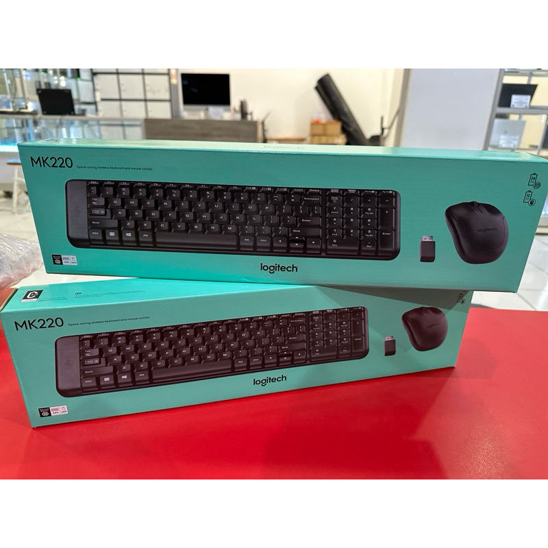 Jual KEYBOARD MOUSE WIRELESS LOGITECH MK220 | Shopee Indonesia