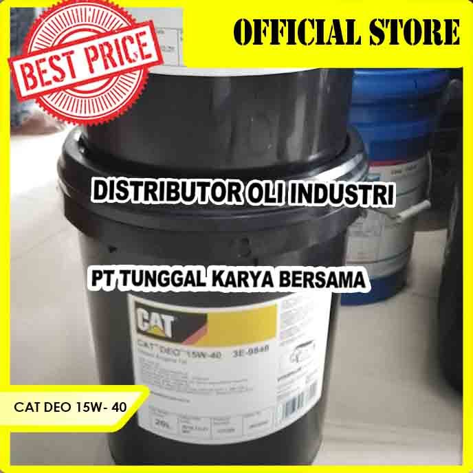 Jual CATERPILLAR CAT DEO 15W-40 ( OLI MESIN DIESEL ) | Shopee Indonesia