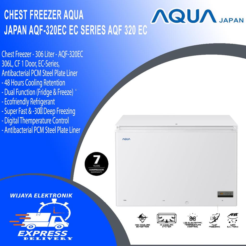 Jual AQUA Chest Freezer AQF 320EC / AQF 320 EC FREEZER BOX 306 Liter ...