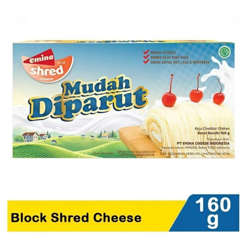Jual Emina Block Shred Cheese 160G | Shopee Indonesia
