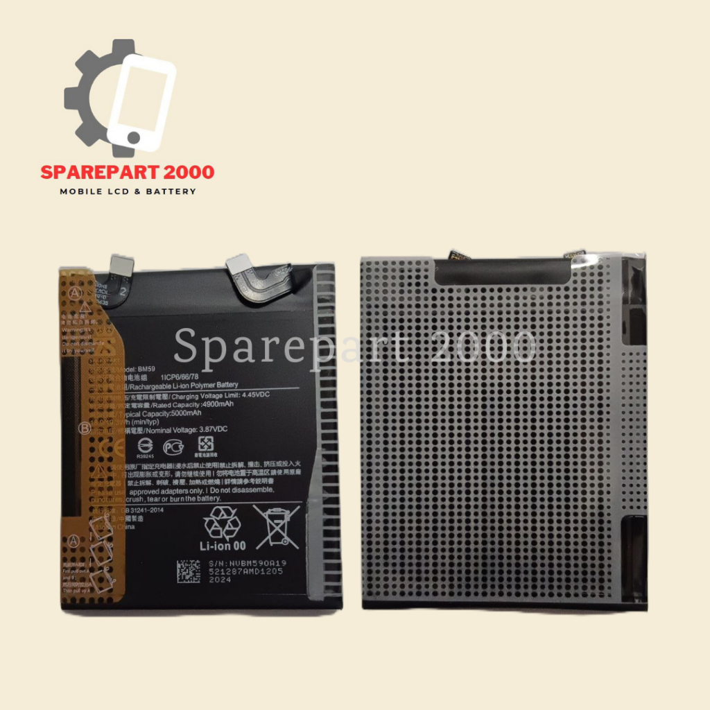 Jual BATTERY XIAOMI BM59 (11T) | Shopee Indonesia