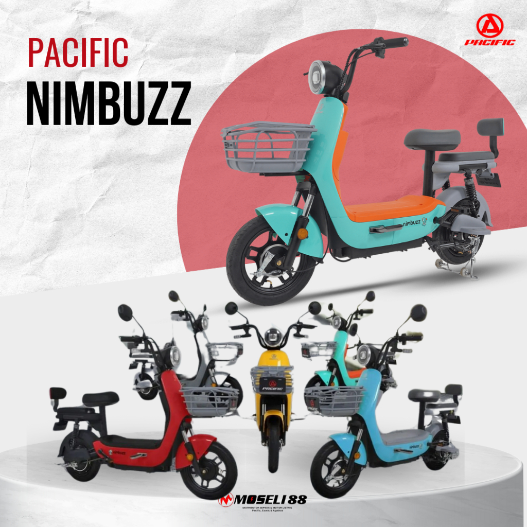 Jual SEPEDA LISTRIK NEW PACIFIC NIMBUZZ | Shopee Indonesia