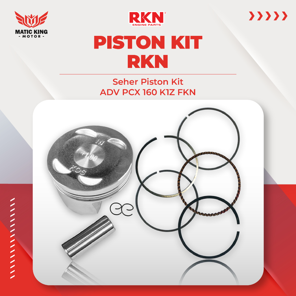 Jual Piston Seher KIT Vario Beat Scoopy PCX Stylo ADV Genio Spacy KVY KZL K44 K0J KWN KZR K59 ...