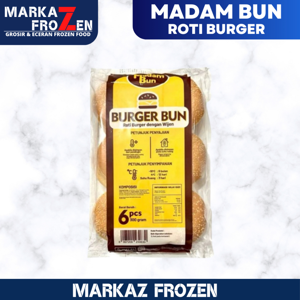 Jual MADAM BUN ROTI BURGER WIJEN | Shopee Indonesia