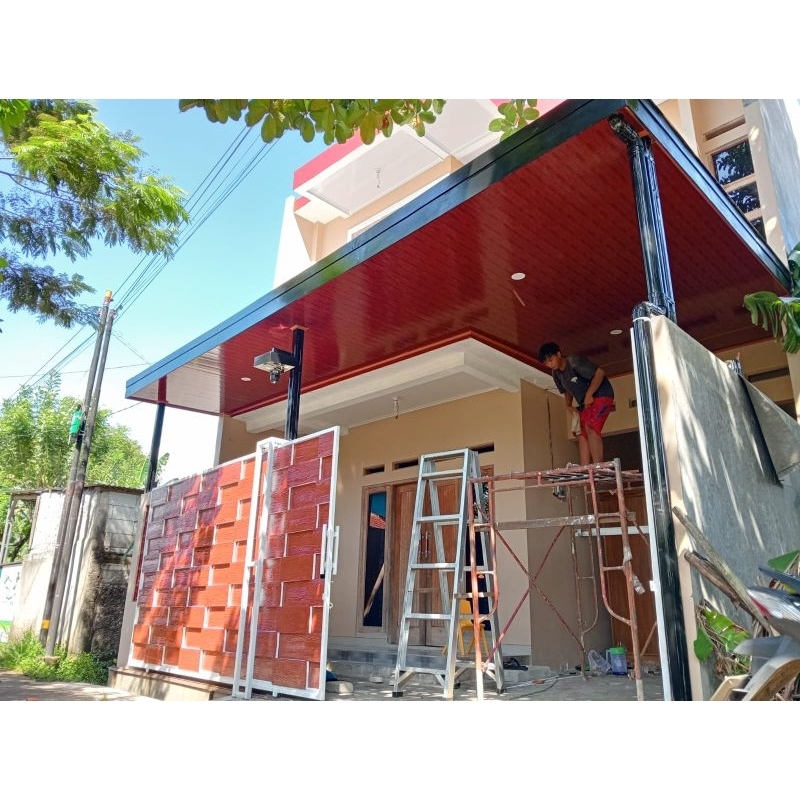 Jual kanopy baja ringan atap alderon rs dan plvon pvc | Shopee Indonesia