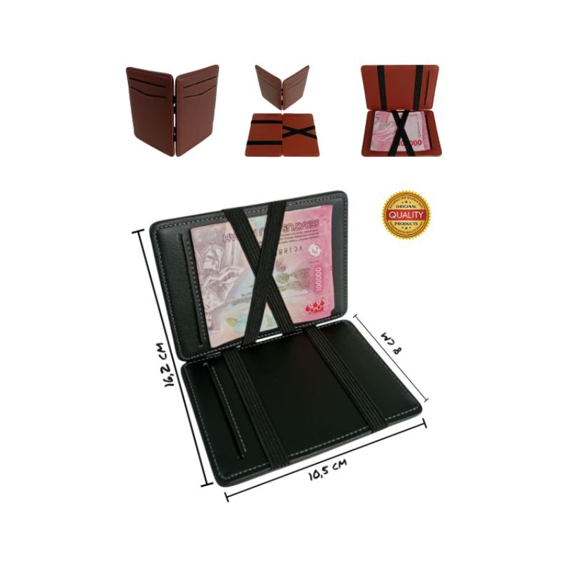 Jual HOREAM - Gala Wallet Dompet Kartu Dan Uang Lipat Pria Wanita Card ...