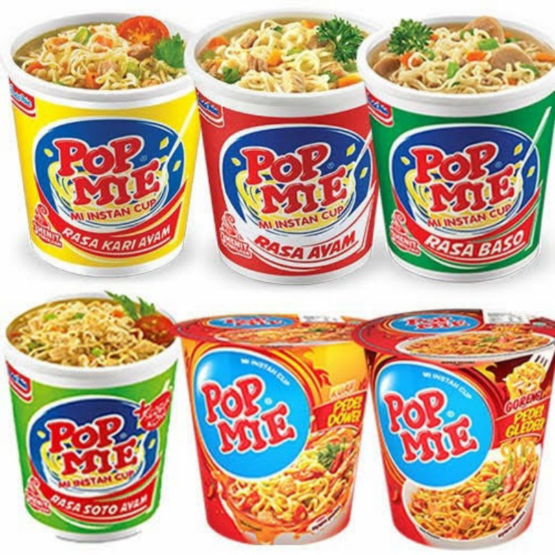Jual Pop Mie Cup Besar (75gr) | Shopee Indonesia