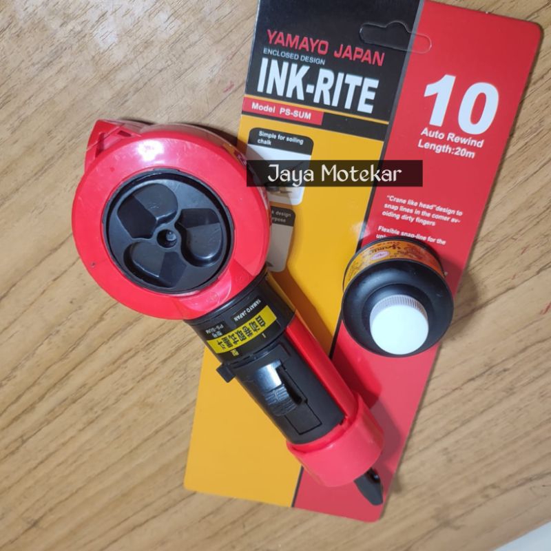 Jual 1 Set Sipatan Lot Benang Yamayo 20 Meter Tinta Back 25 Mili ...