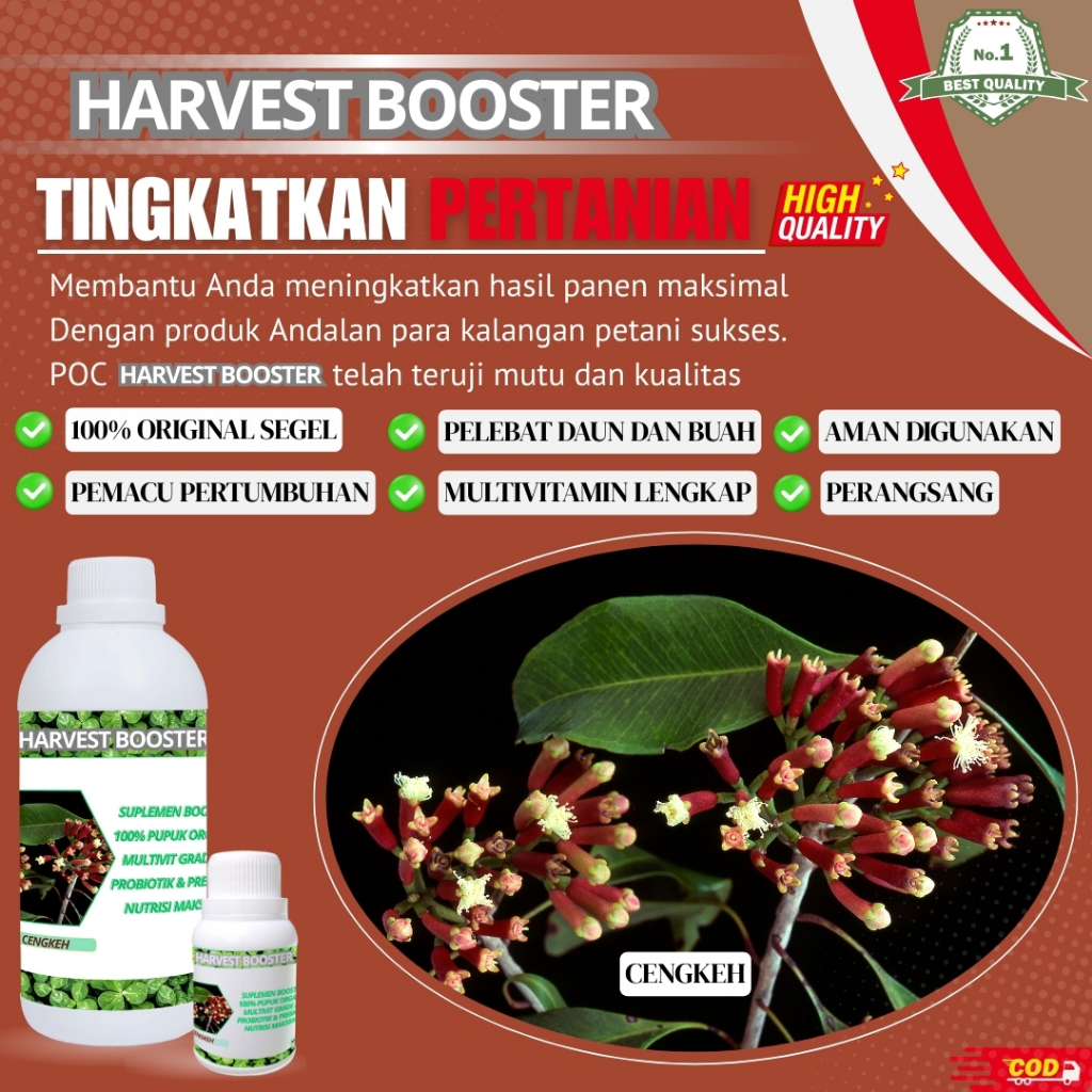 Jual PUPUK ORGANIK CAIR 100% untuk tanaman CENGKEH Pemacu Pertumbuhan Pelebat Daun Dan Buah ...