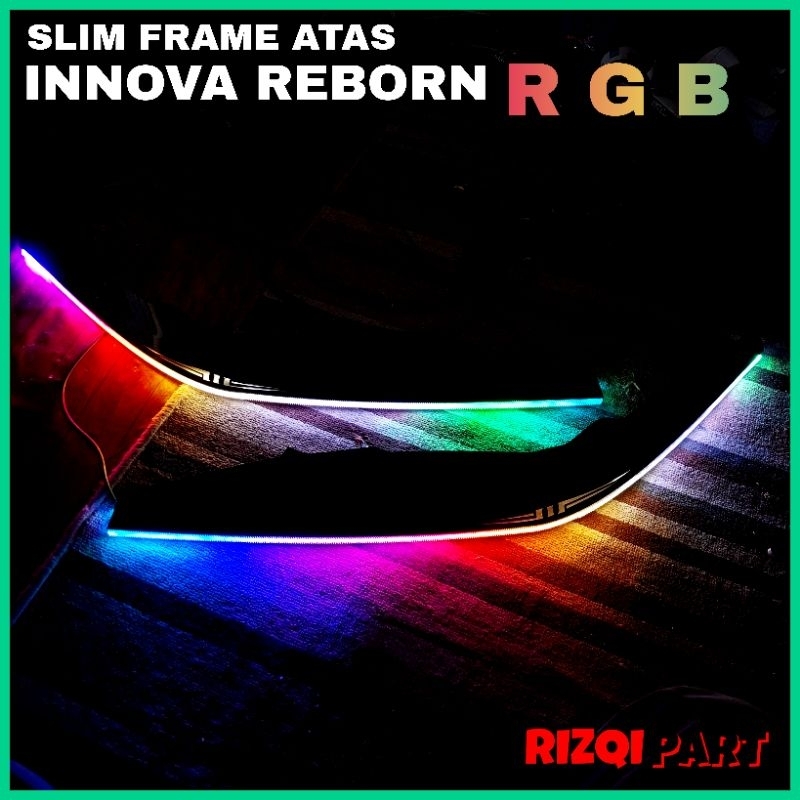 Jual Slim frame DRL atas RGB mode belang Innova REBORN V dan G sepasang ...