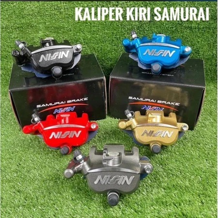 Jual Nissin Kaliper Samurai 2P Plus Kampas Rem Sesuai Foto Kanan Dan Kiri | Shopee Indonesia