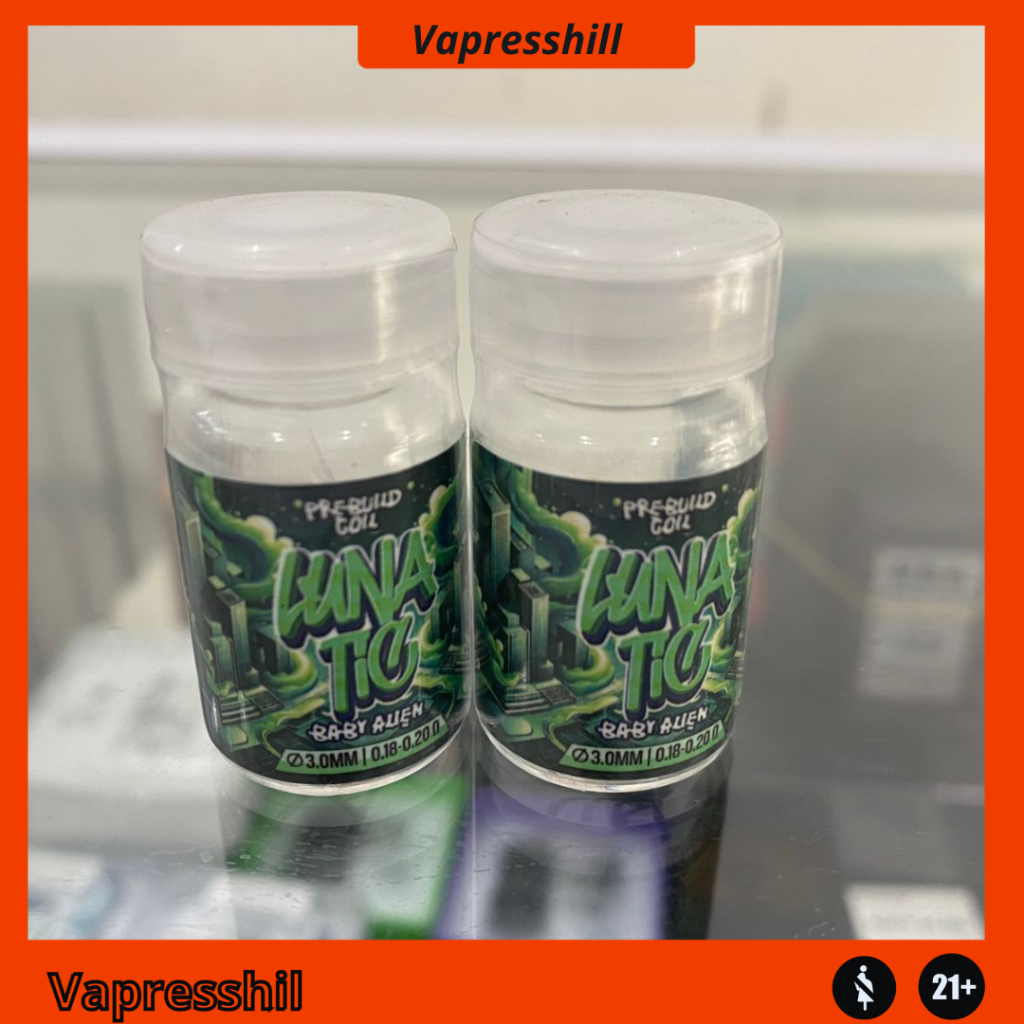 Jual COIL LUNATIC PREBUILD BABY ALIEN DUAL CORE GREEN 100% AUTHENTIC ...