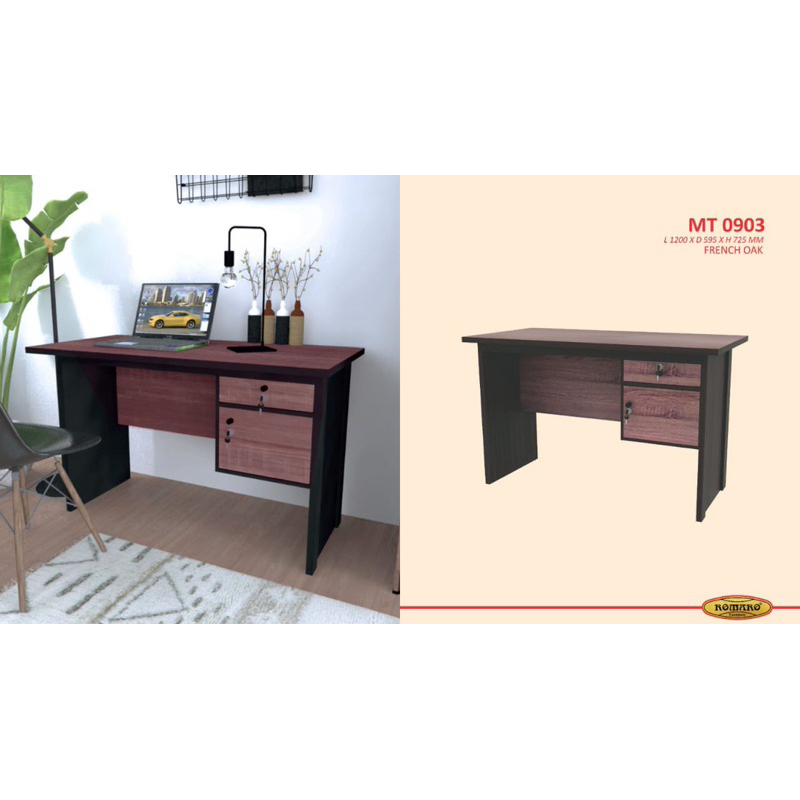 Jual Meja Kantor / Satu Set Meja Kantor dan Kursi Futura (Sudah di ...