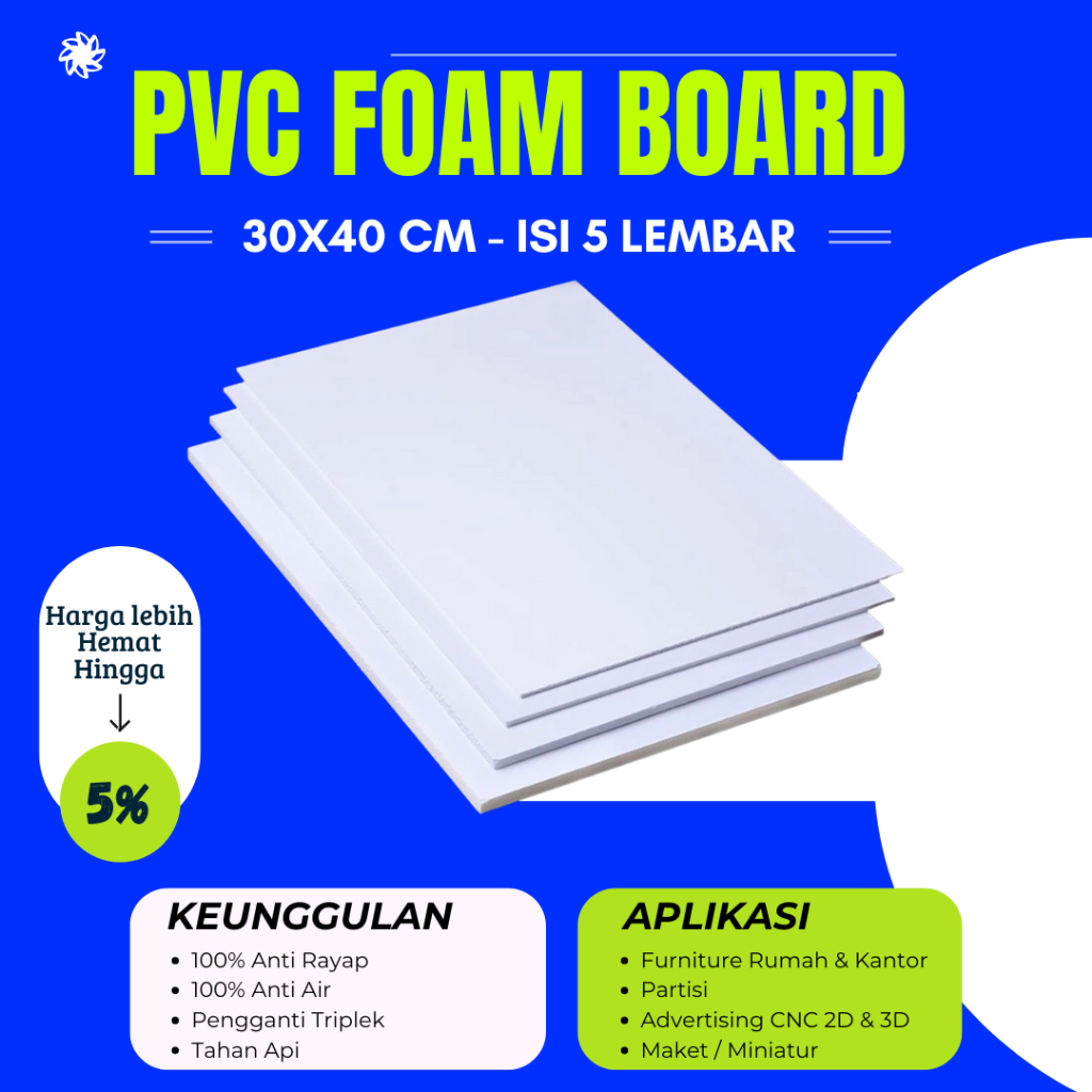 Jual PVC Foam Board Terlengkap & Harga Terbaru Mei 2026 | Shopee Indonesia