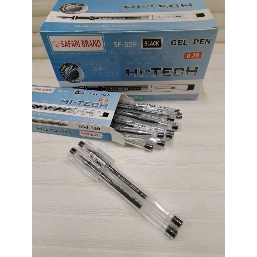 Jual (1 PACK / 12 PCS) BOLPEN / PULPEN HI-TECH / BALLPOINT HITEC 0.28MM | Shopee Indonesia