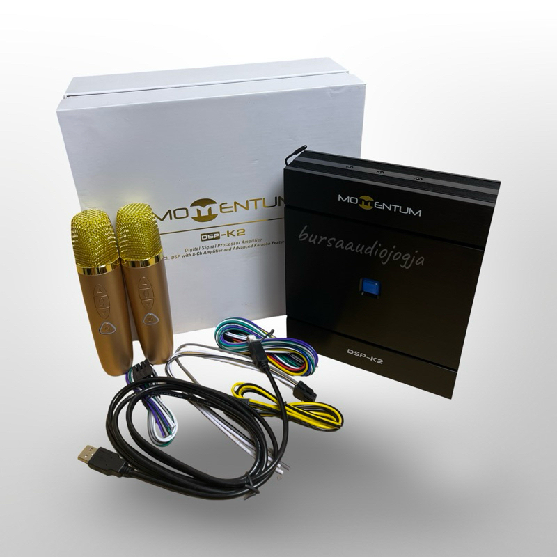 Jual Momentum DSP K2 DSP-K2 Processor 12 Channt Built In Power Support Karaoke | Shopee Indonesia