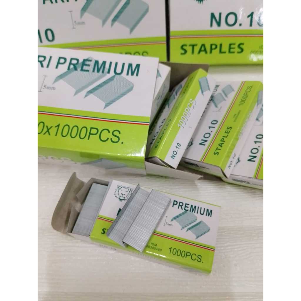 Jual ISI STAPLES EXSIS NO.10 / ISI STAPLES KECIL / ISI JEPRETAN / NECIS ...