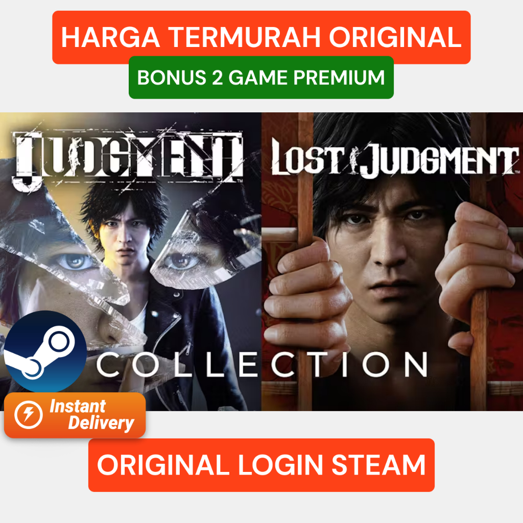 Jual The Judgment Collection Original Steam - Action Adventure - Game ...