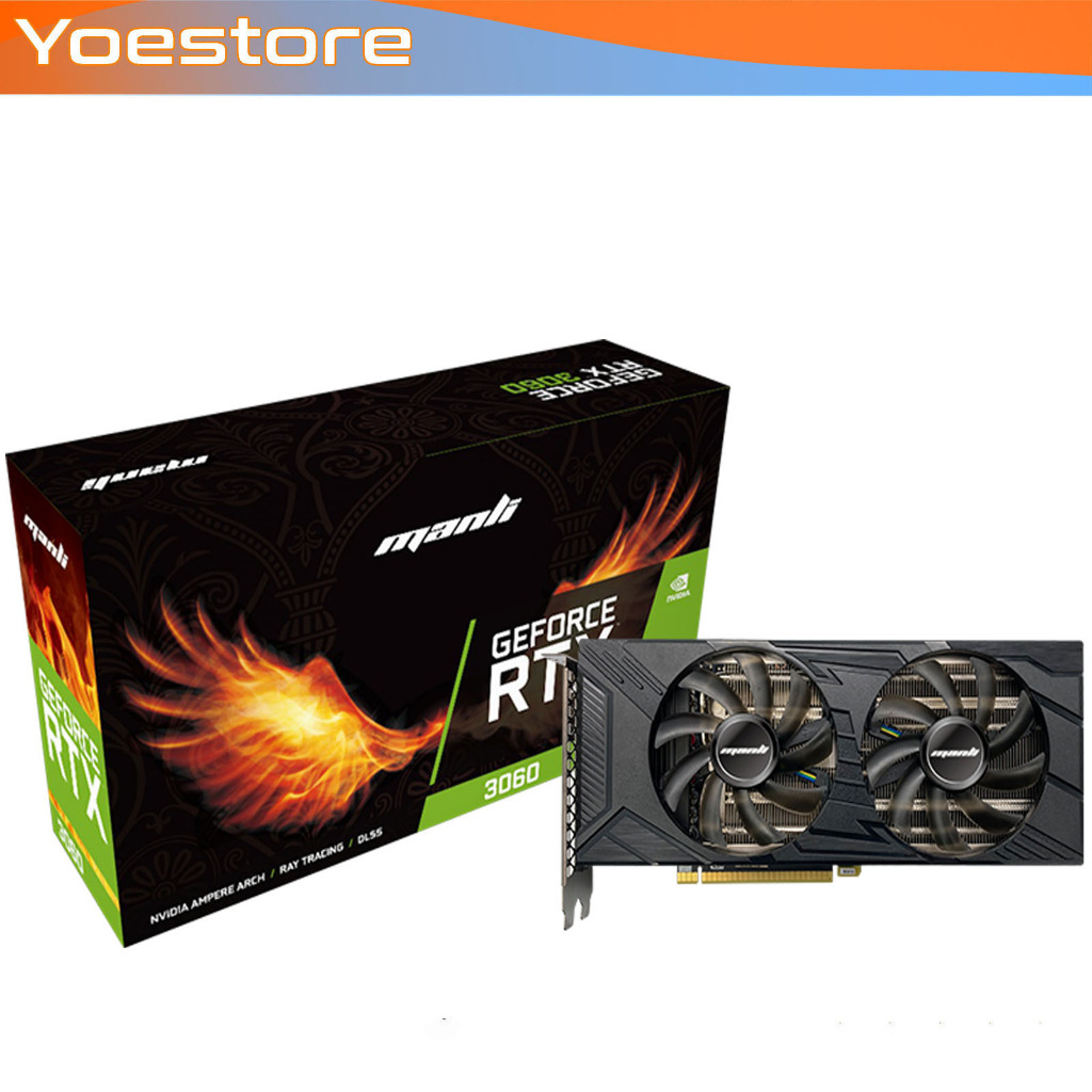 Jual Manli GeForce RTX 3060 12GB DDR6 Nebula Twin | Shopee Indonesia