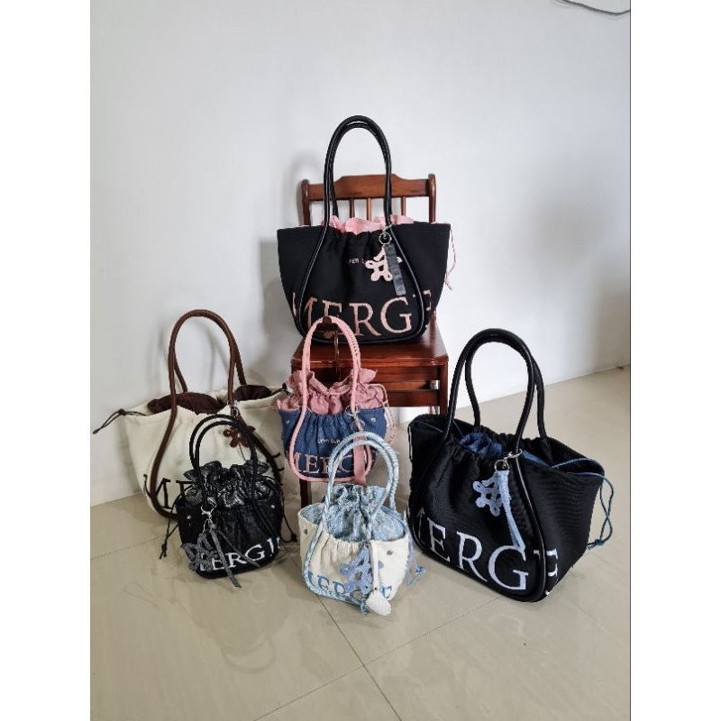 Jual Tas tote serut merge premium / MERGE BAG DUPE PREMIUM | Shopee ...