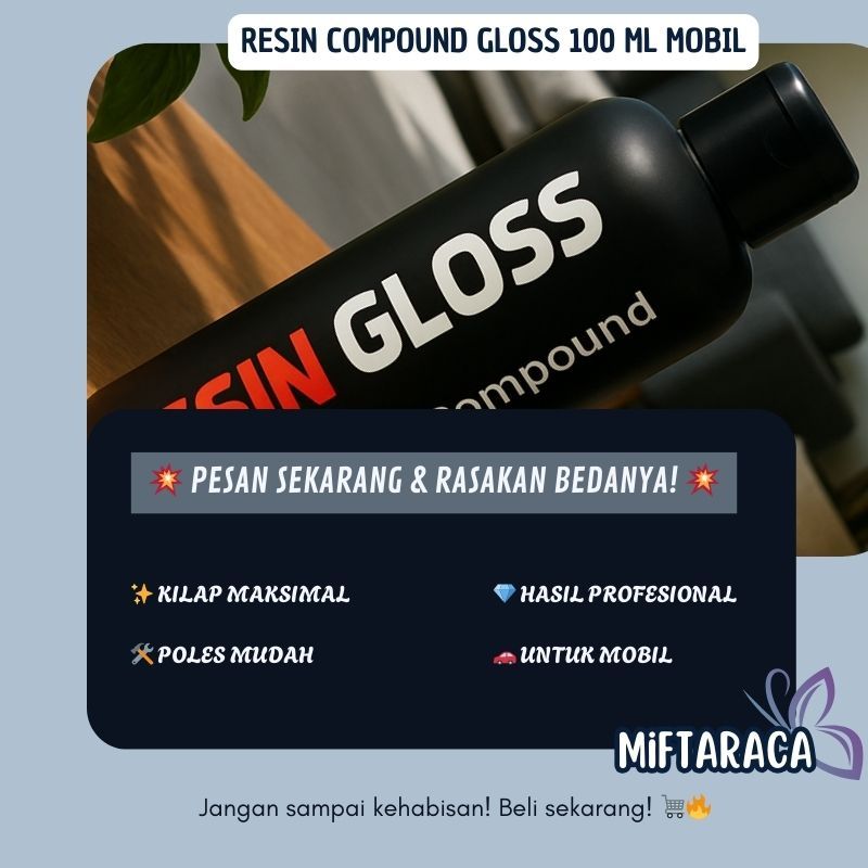 Jual Obat Poles Kompon Resin 100 ml – Menghilangkan Baret dan Noda ...