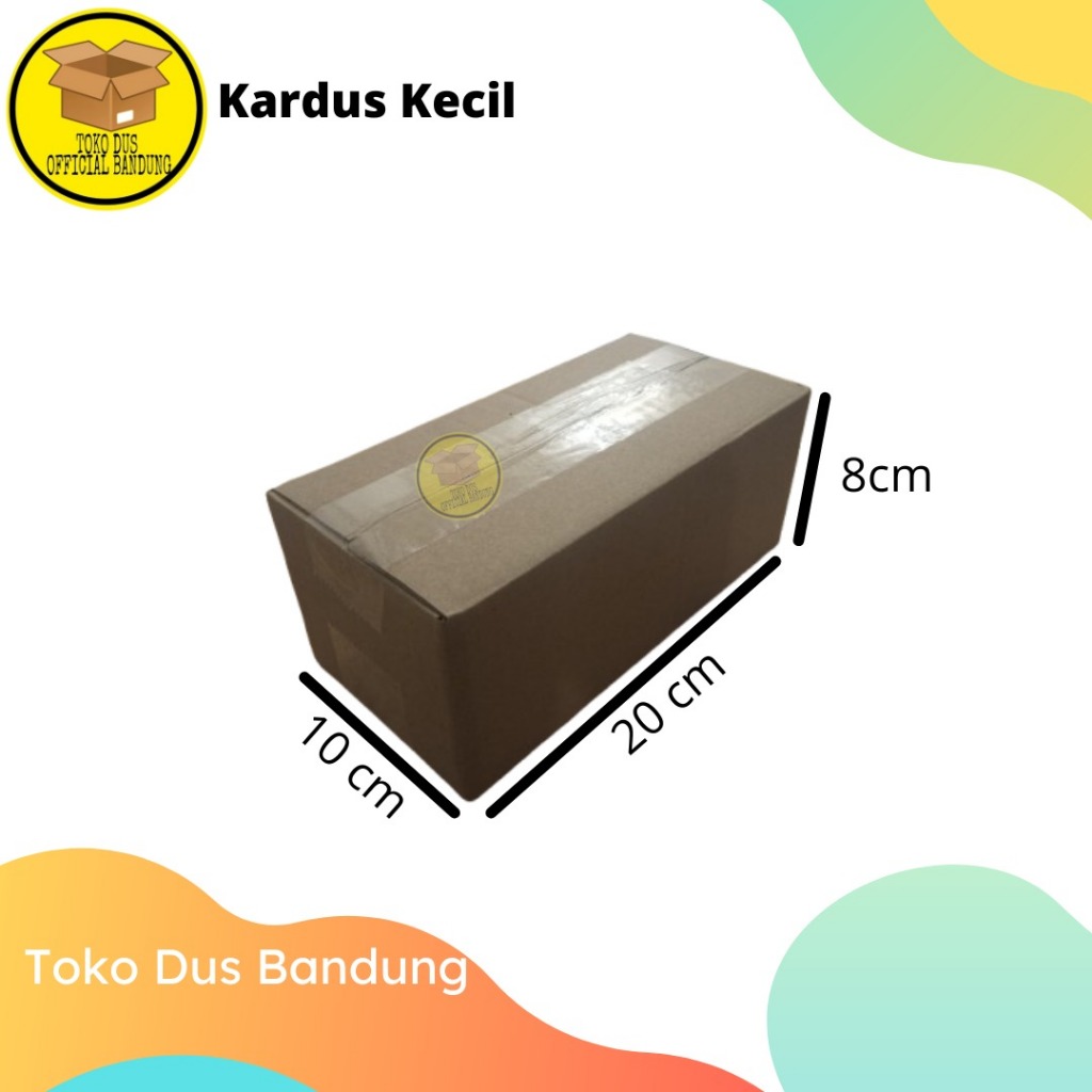 Jual Box | Dus | Kardus Packing Polos 20x10x8 CM KARTON DUS BARU DUS ...