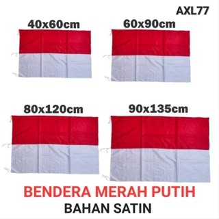 Jual BENDERA MERAH PUTIH BAHAN SATIN | Shopee Indonesia