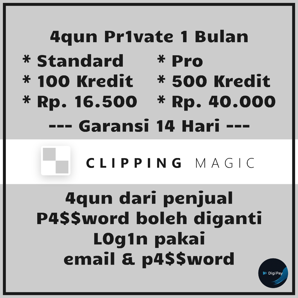 Jual ClippingMagic Clipping Magic Hapus Background Gambar Foto ...