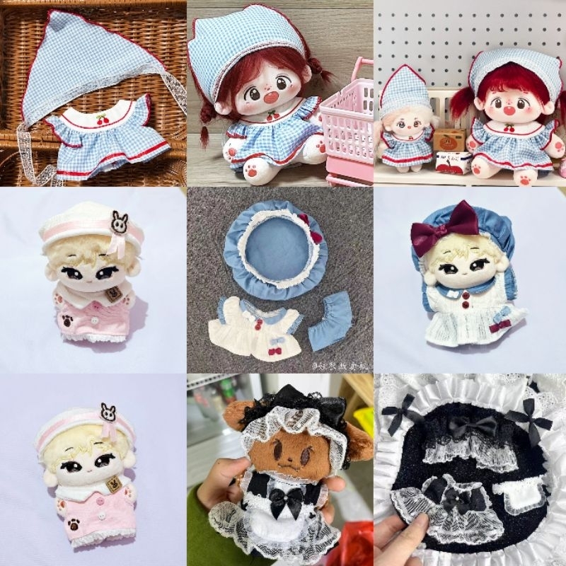 Jual (Readystock) Dress Doll Clothes 10cm Baju Boneka | Shopee Indonesia