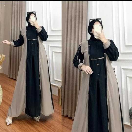 Jual Gamis Syar'i Medina Wanita Dewasa Model Kekinian | Shopee Indonesia