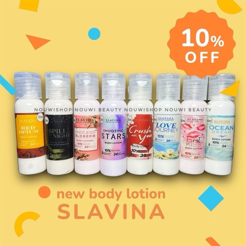 Jual New Body Lotion Slavina Size 60 ml | Shopee Indonesia