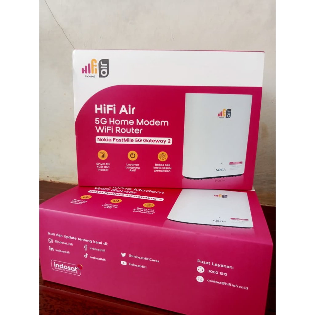 Jual modem hifi Air Nokia FastMile 5G Router WiFi Air | Shopee Indonesia