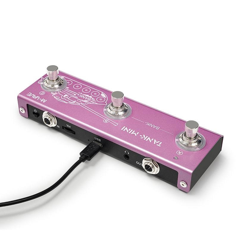 Jual MVAVE M-Vave Tank Mini Multi Effect gitar dan bass / efek gitar ...