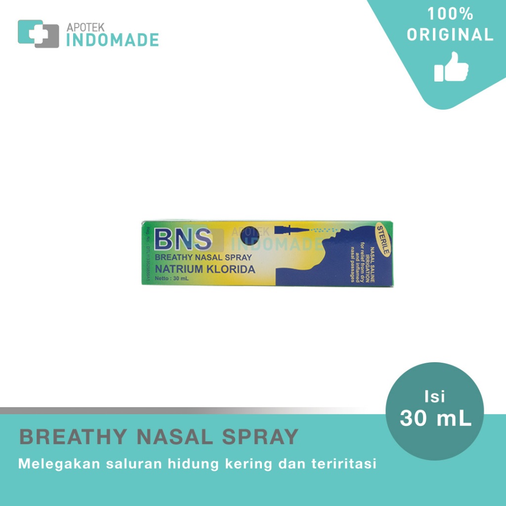 Jual BNS - Breathy Nasal spray - Obat Semprot Hidung @30 ml ...