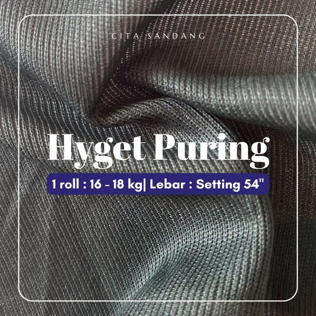 Jual 1 KG KAIN HYGET PURING | Shopee Indonesia