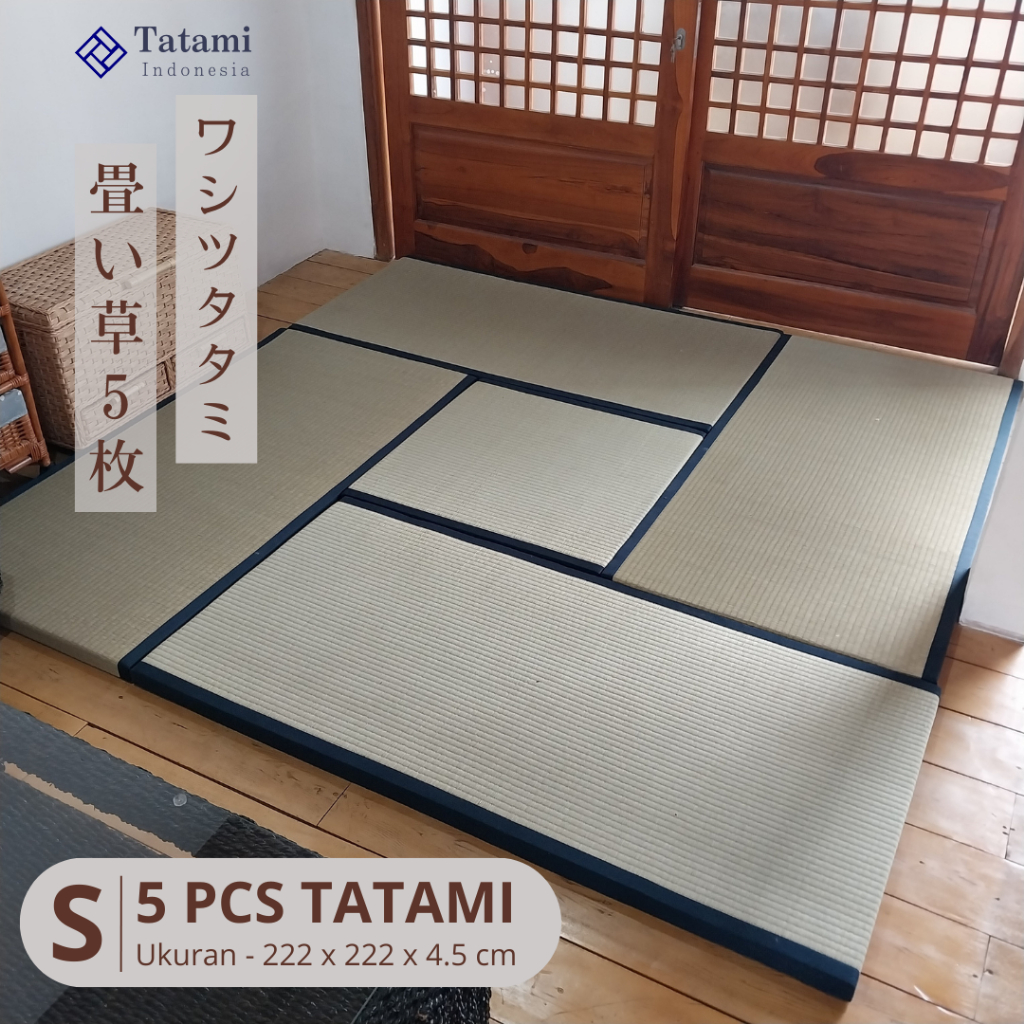 Jual PAKET S - 5 pcs Tatami Igusa Jepang Ukuran Japanese Tatami Tikar ...