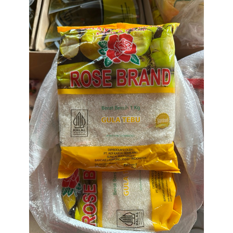 Jual Gula Pasir 1kg Rose Brand Kuning | Shopee Indonesia