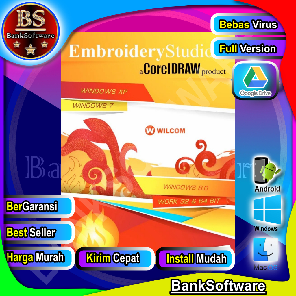 Jual Wilcom Embroidery Studio e1.5 | e2.0 Windows Full Version ...